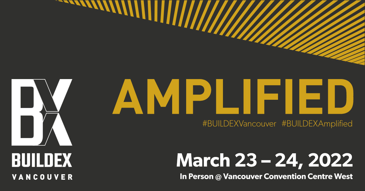 Join us at BUILDEX Vancouver!