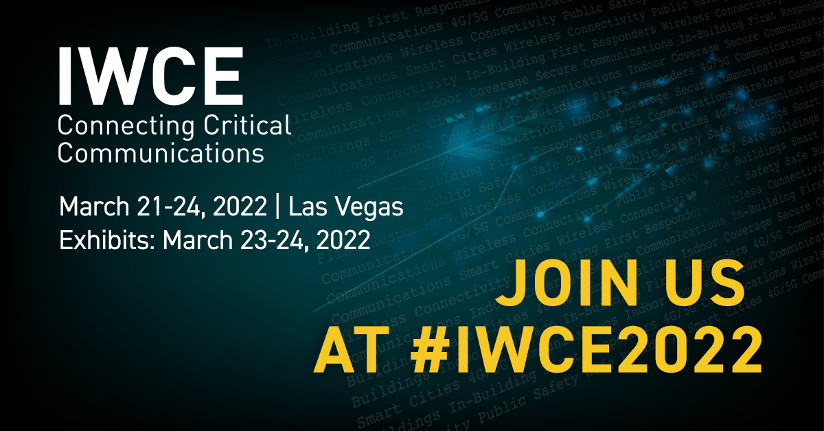 Be our Guest at IWCE 2022!